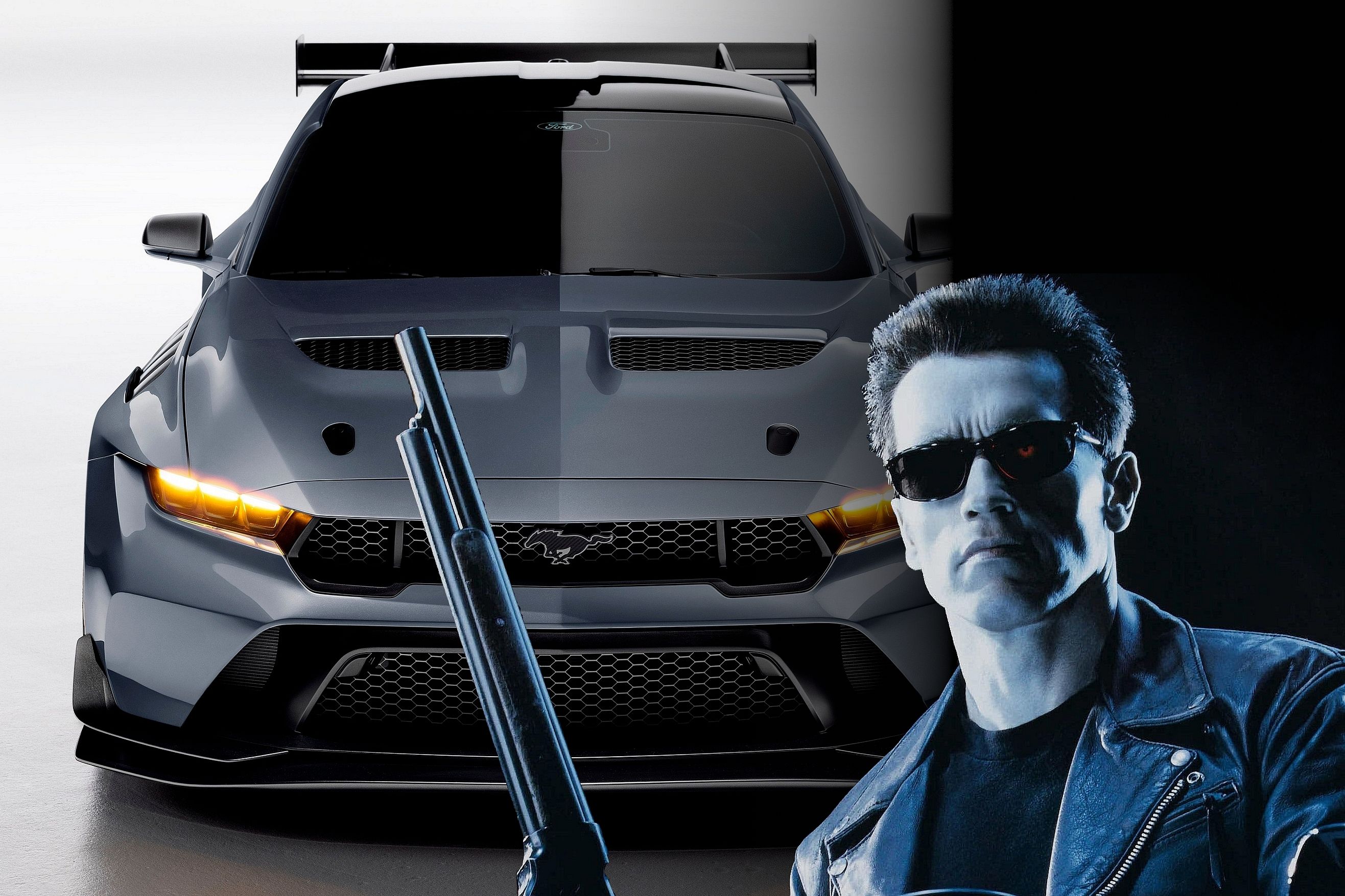 Ford Mustang GTD's Paint Is Inspired By The Terminator