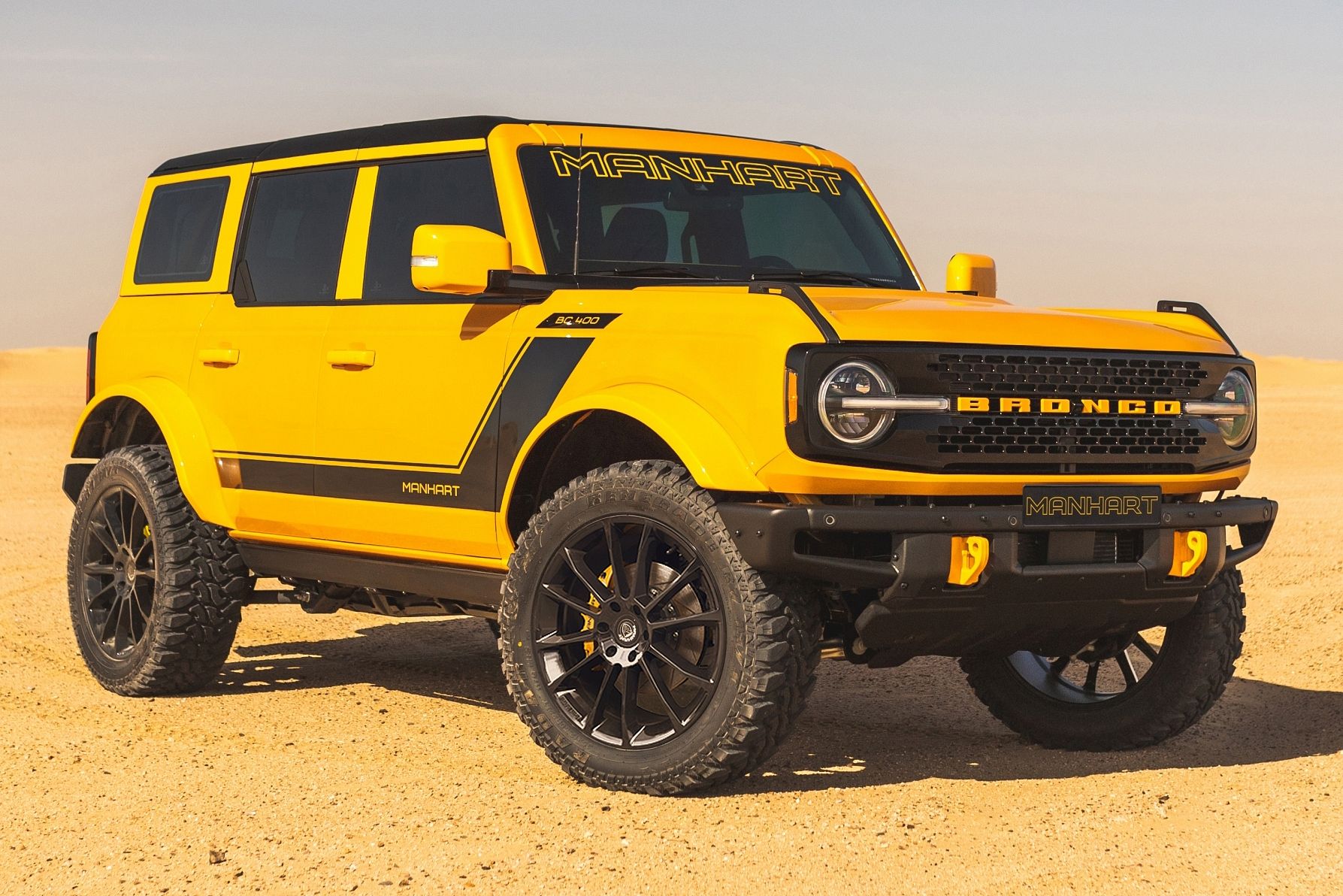 Ford Bronco Transformed Into 400-HP Dune Destroyer