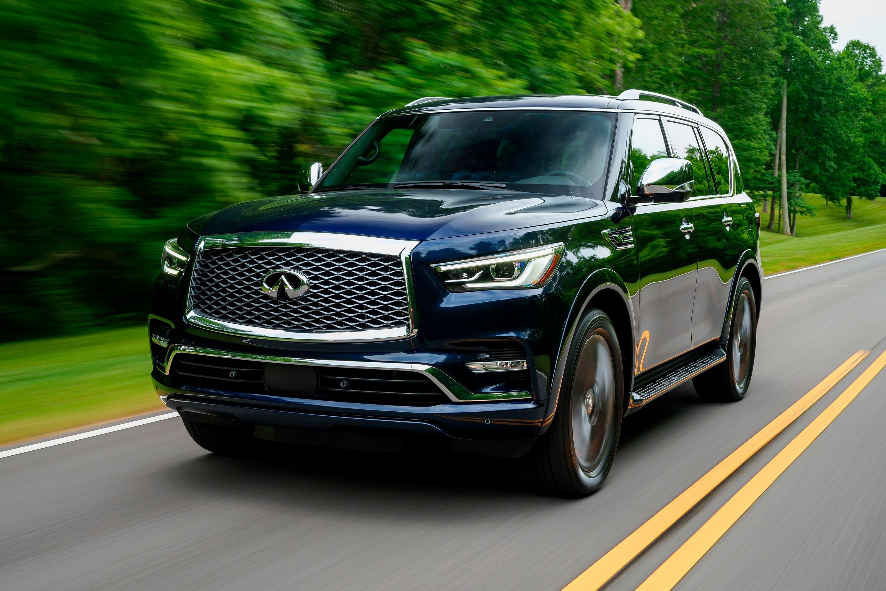 2024 Infiniti QX80 Gets Price Bump And New Dark Chrome Appearance Package