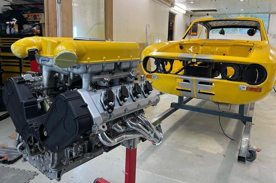 Classic Alfa Romeo With Ferrari Engine Is A Labor Of Love