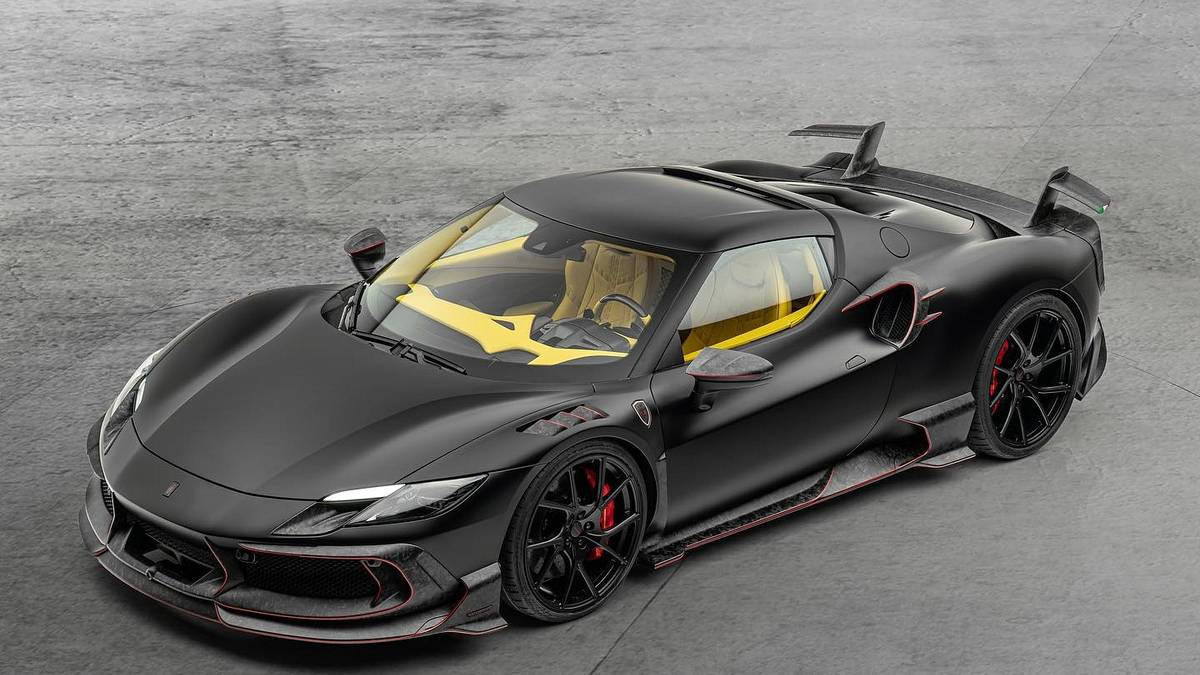 Mansory's Ferrari 296 GTB Is 858 HP Of Forged Carbon Fury