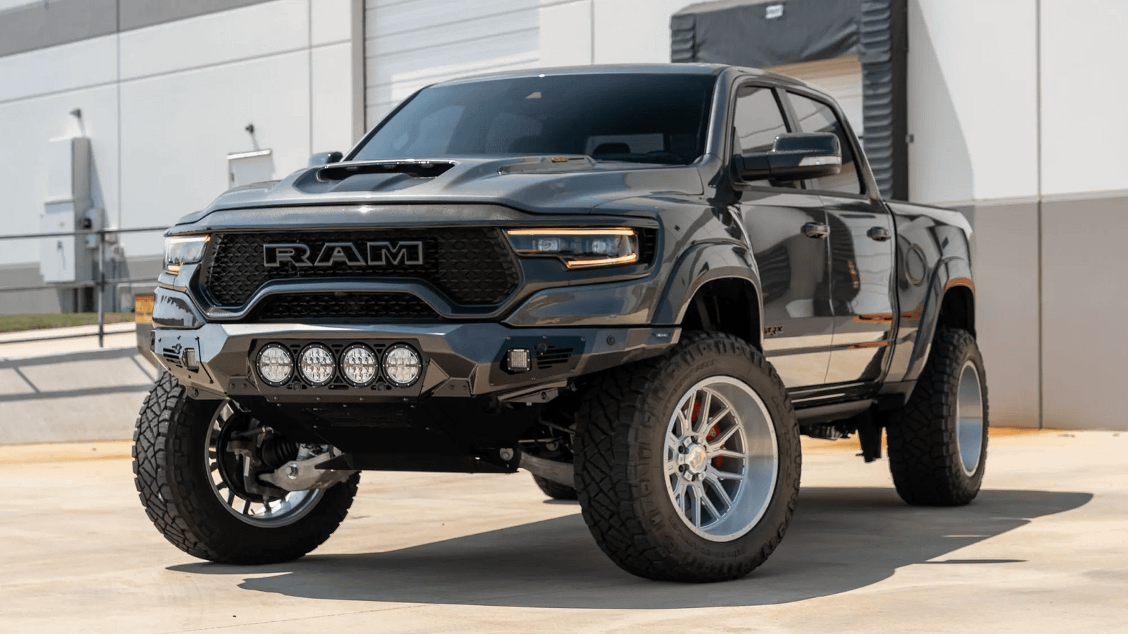 Monster Ram TRX With Twin-Turbos AND A Supercharger Surprisingly Fails ...