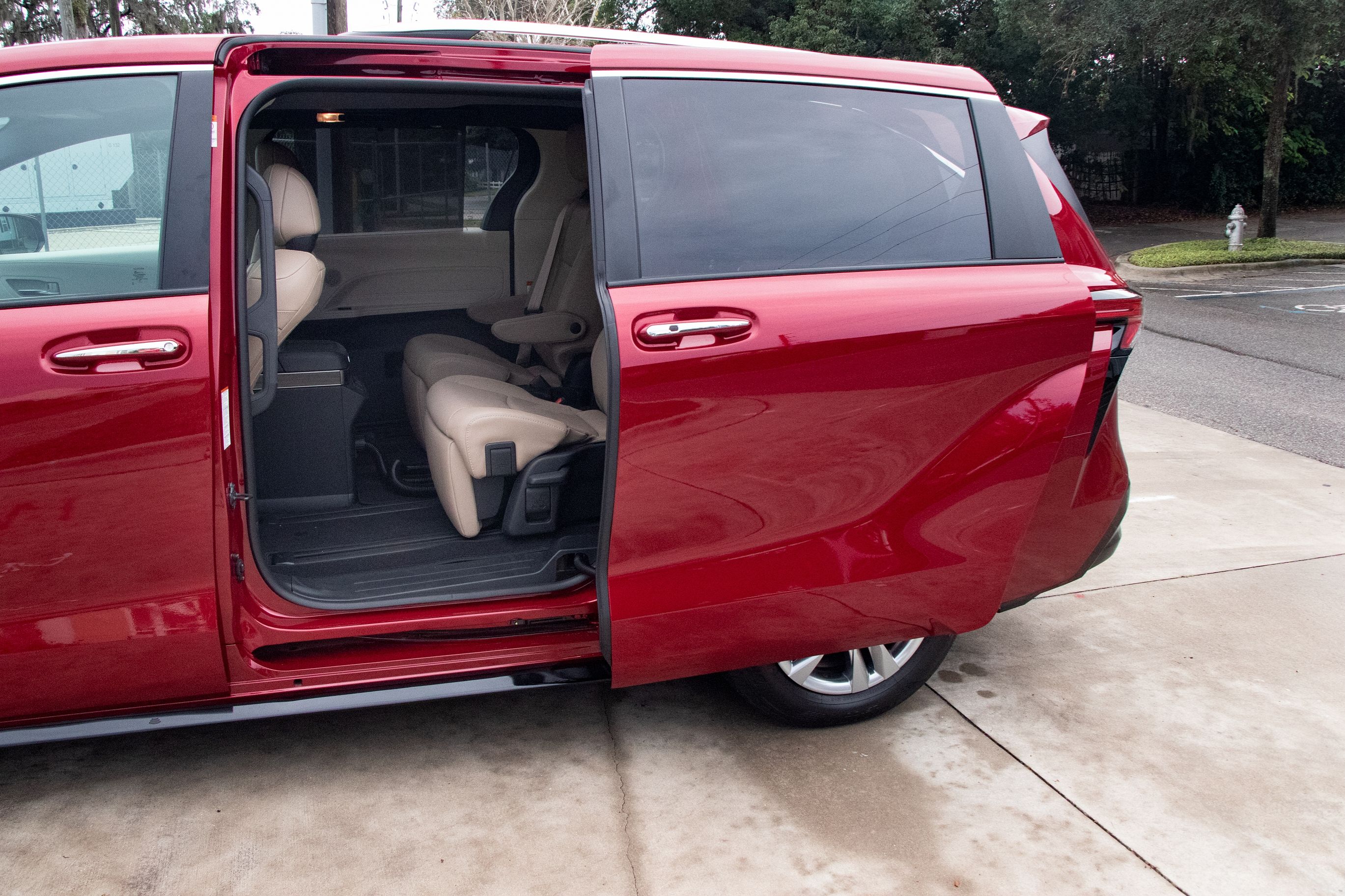 Minivan Sliding Doors Inside