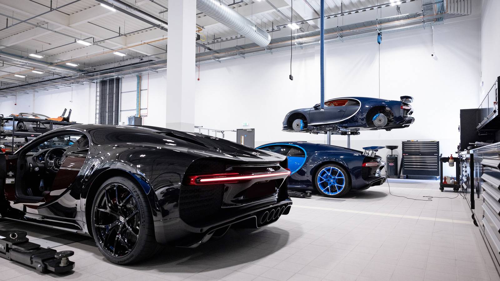 Only Six Workshops Globally Are Licensed To Service Bugattis