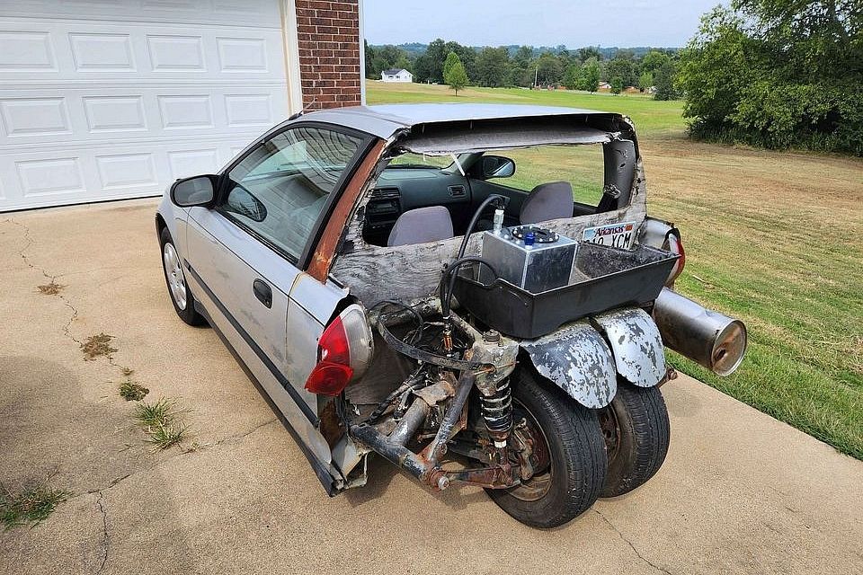 Car-Mod Atrocities: $800 Franken-Civic Looks Like A Terrifying Way To Die