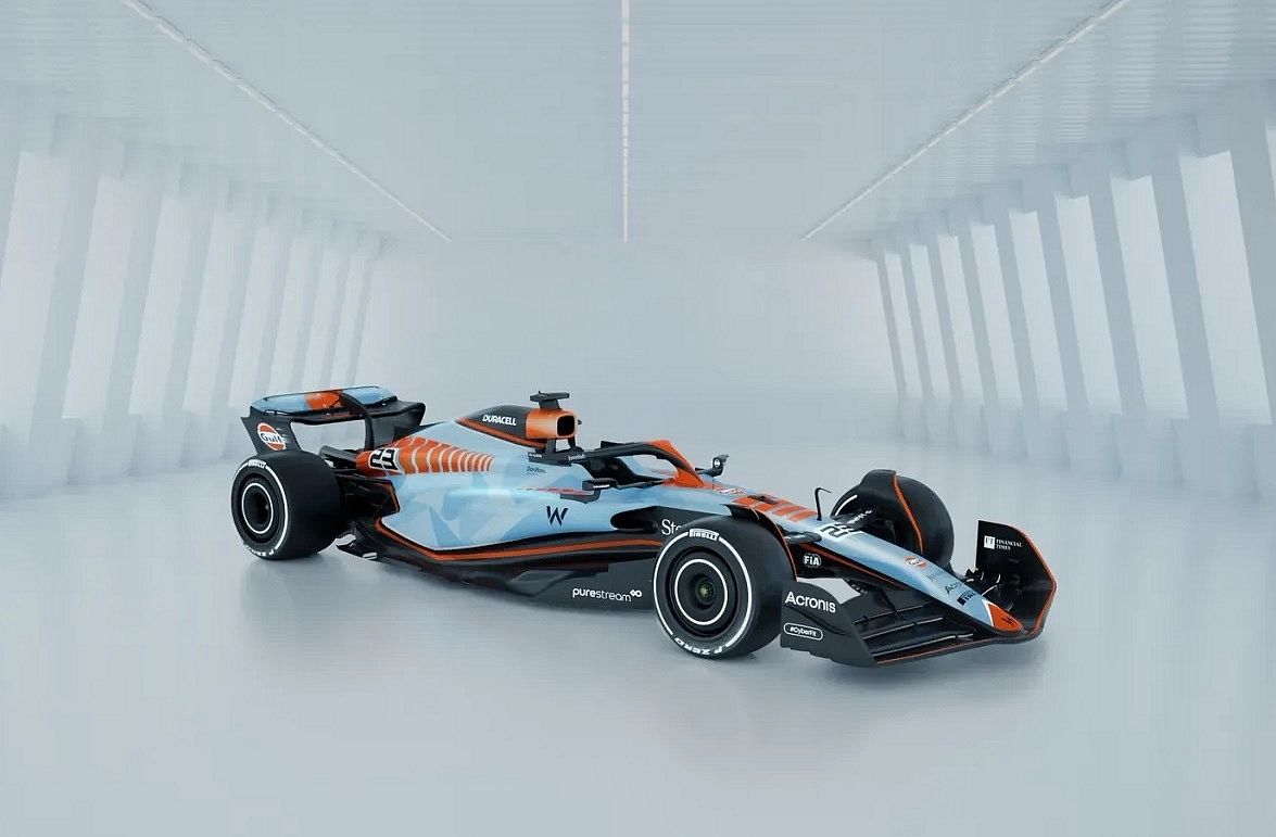 Own A 1:1 Replica Of The Williams FW45 In Gulf Colors