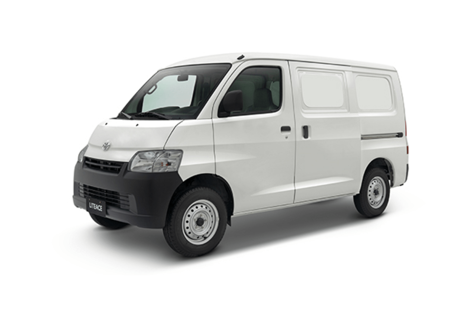 This Adorable Two-Tone Van Is Actually A Humble Toyota Workhorse Underneath