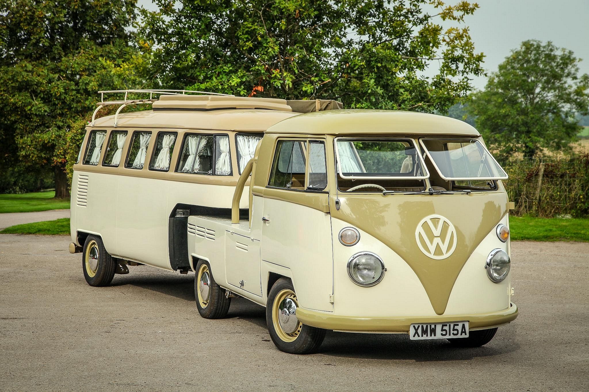 VW Type 2 Bus Gets A Nifty Camper Conversion And An Audi Engine