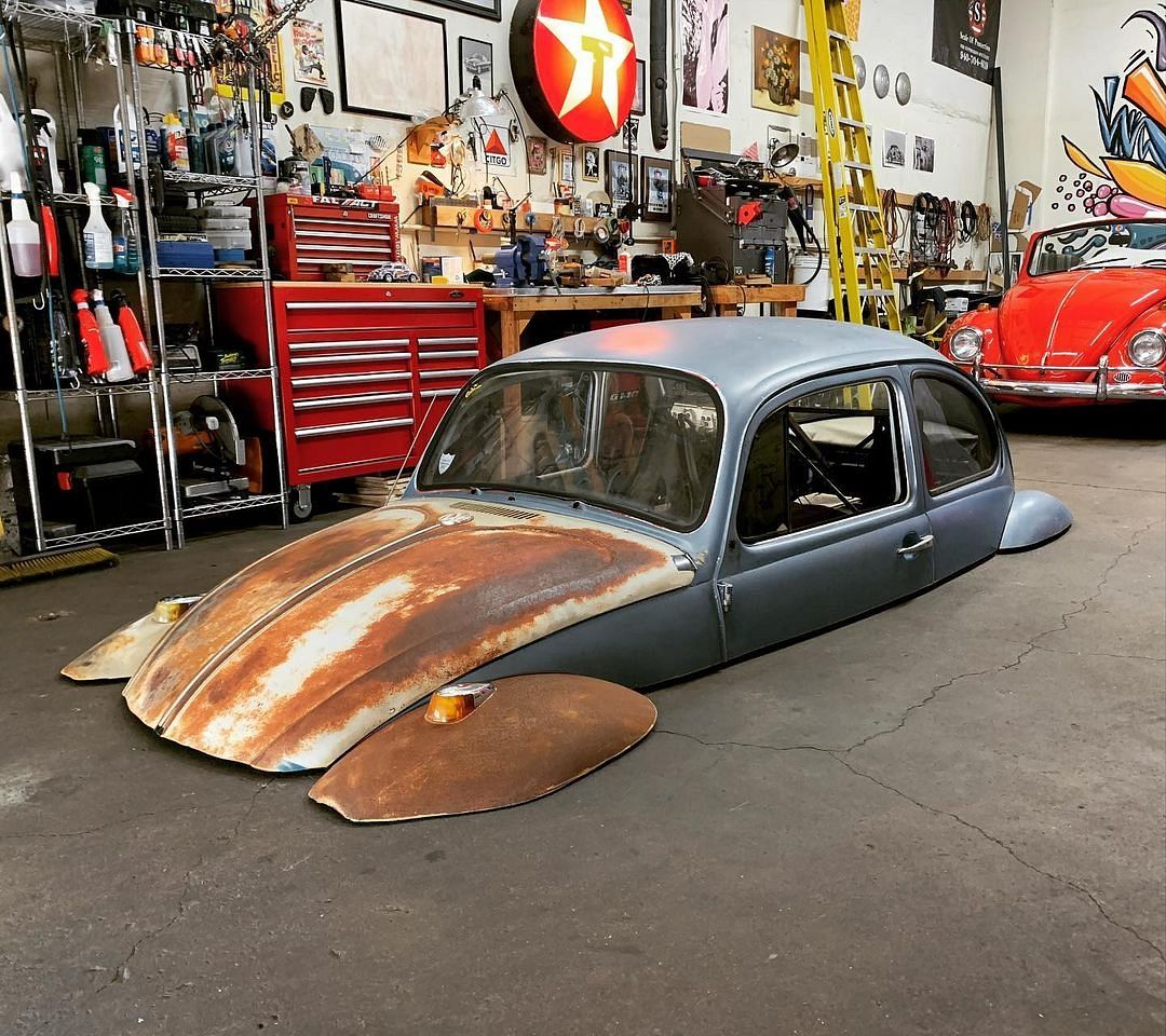 VW Beetle Cut In Half Drives Better Than You Think