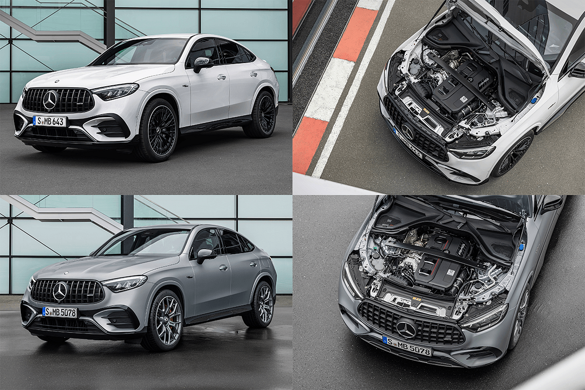 New Mercedes-AMG GLC 63 E Performance And GLC 43 Coupes Revealed With 4 ...