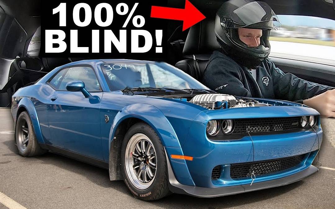 Watch A Blind Drag Racer Run The Quarter-Mile In 11.5 Seconds