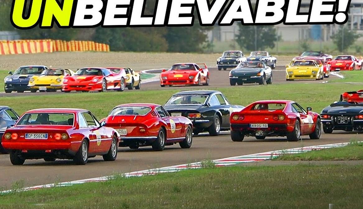 Watch Hundreds Of Classic Ferraris Create The World's Most Expensive ...