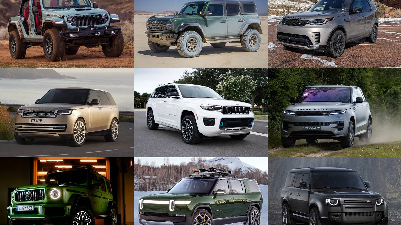10 SUVs With The Highest Ground Clearance