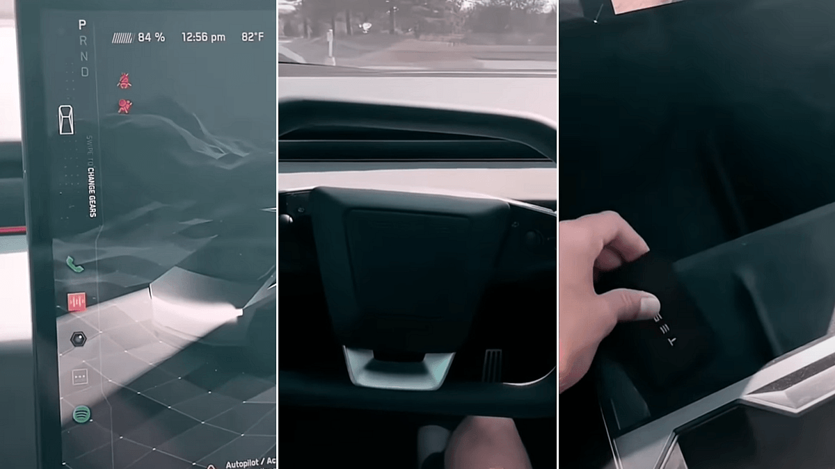 Tesla Cybertruck Interior Video Reveals New UI And Huge Glass Roof