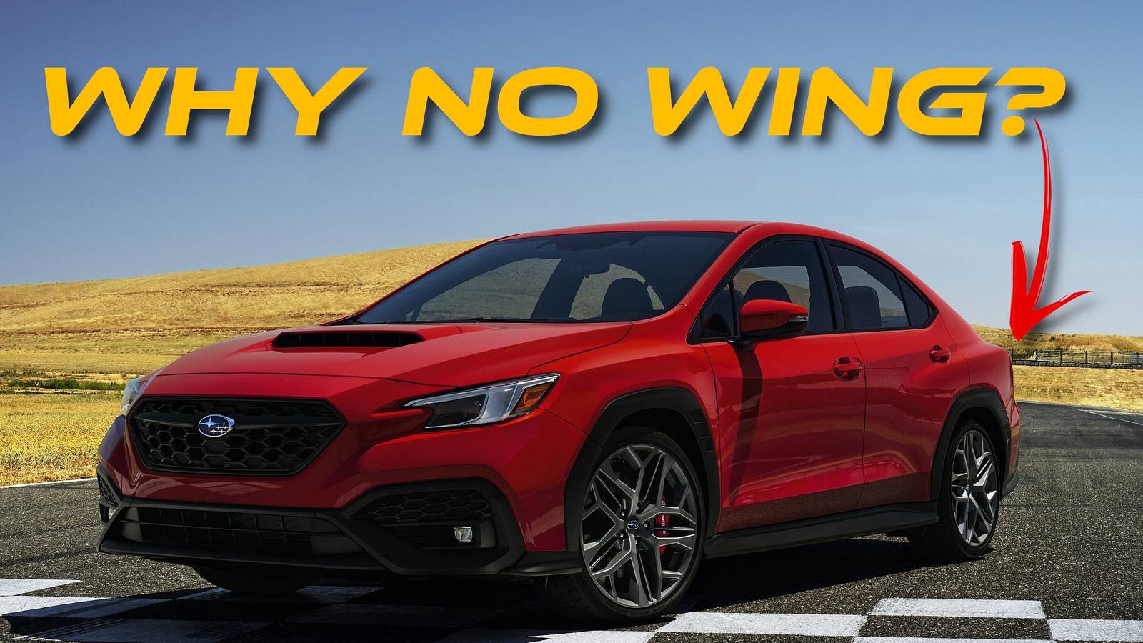 Here's Why America's Subaru WRX TR Doesn't Have A Big Wing