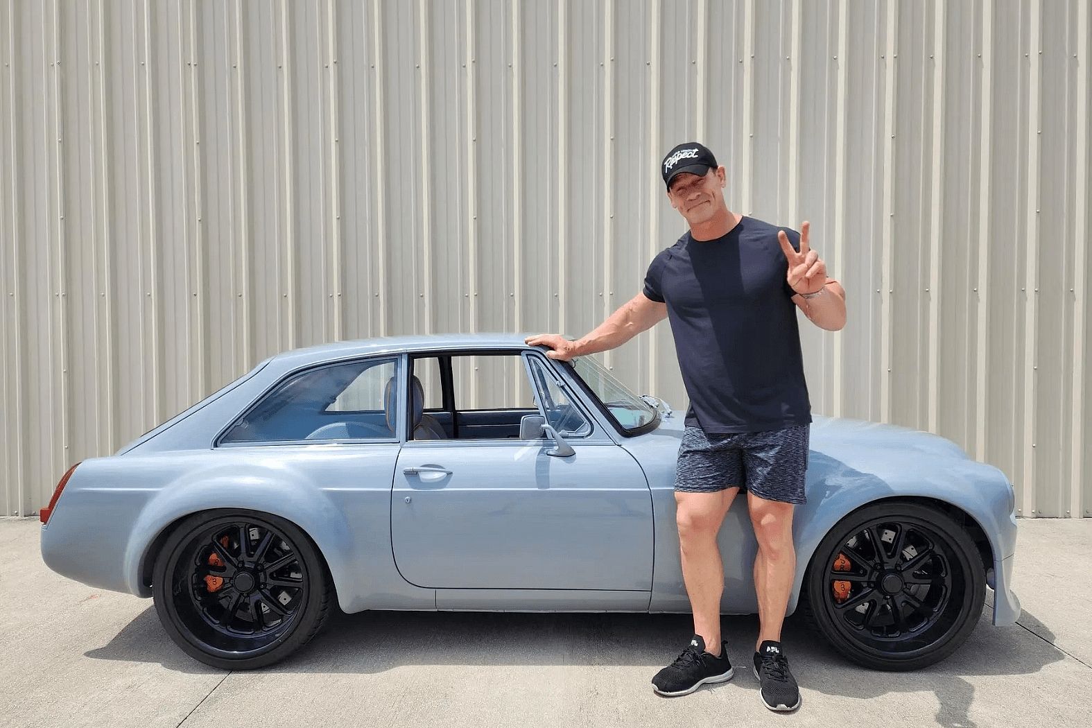 John Cena's 1969 MG MGC Has A 6.2-Liter V8 Under The Hood