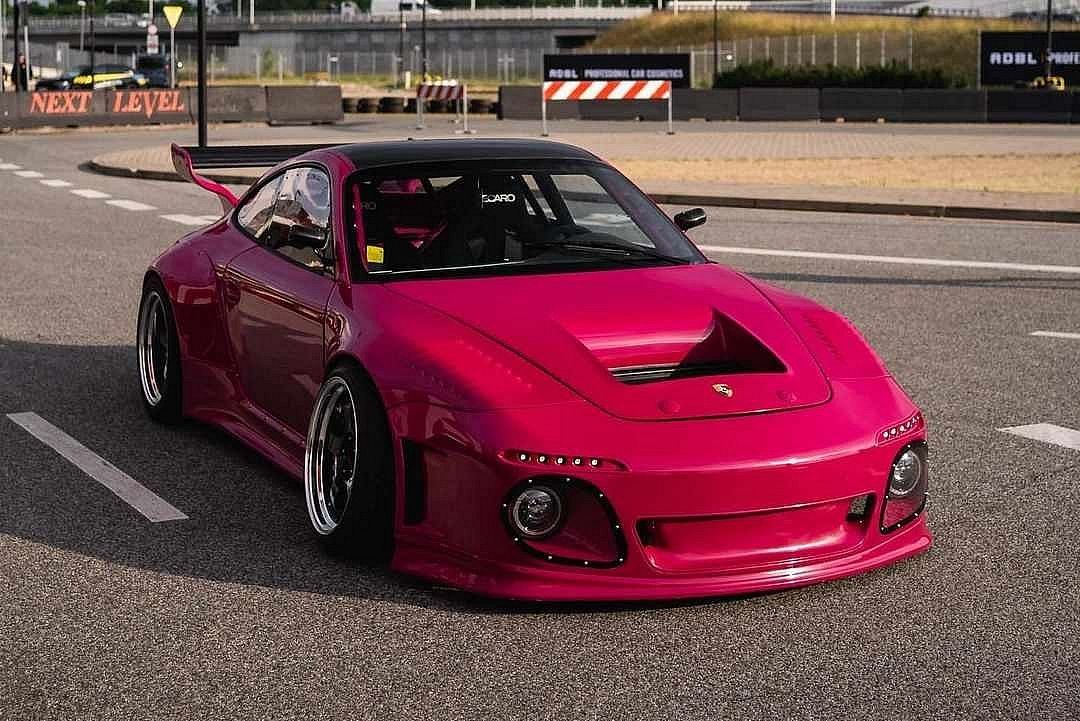 Chevy V8-Powered Porsche 911 Drift Car Is A Purist's Nightmare