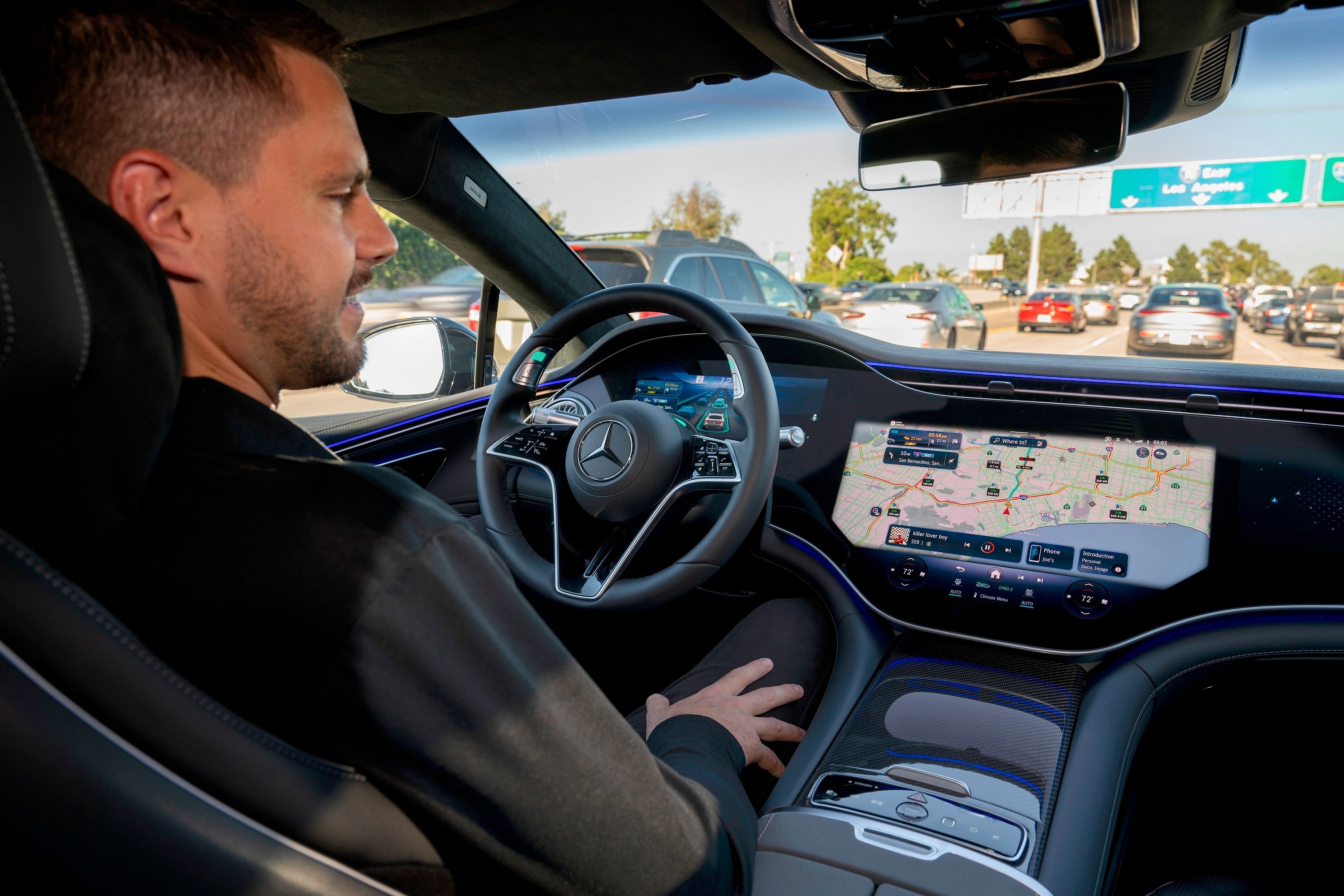 Mercedes Developing Airbags For Drivers Laying Flat In Self-Driving Cars