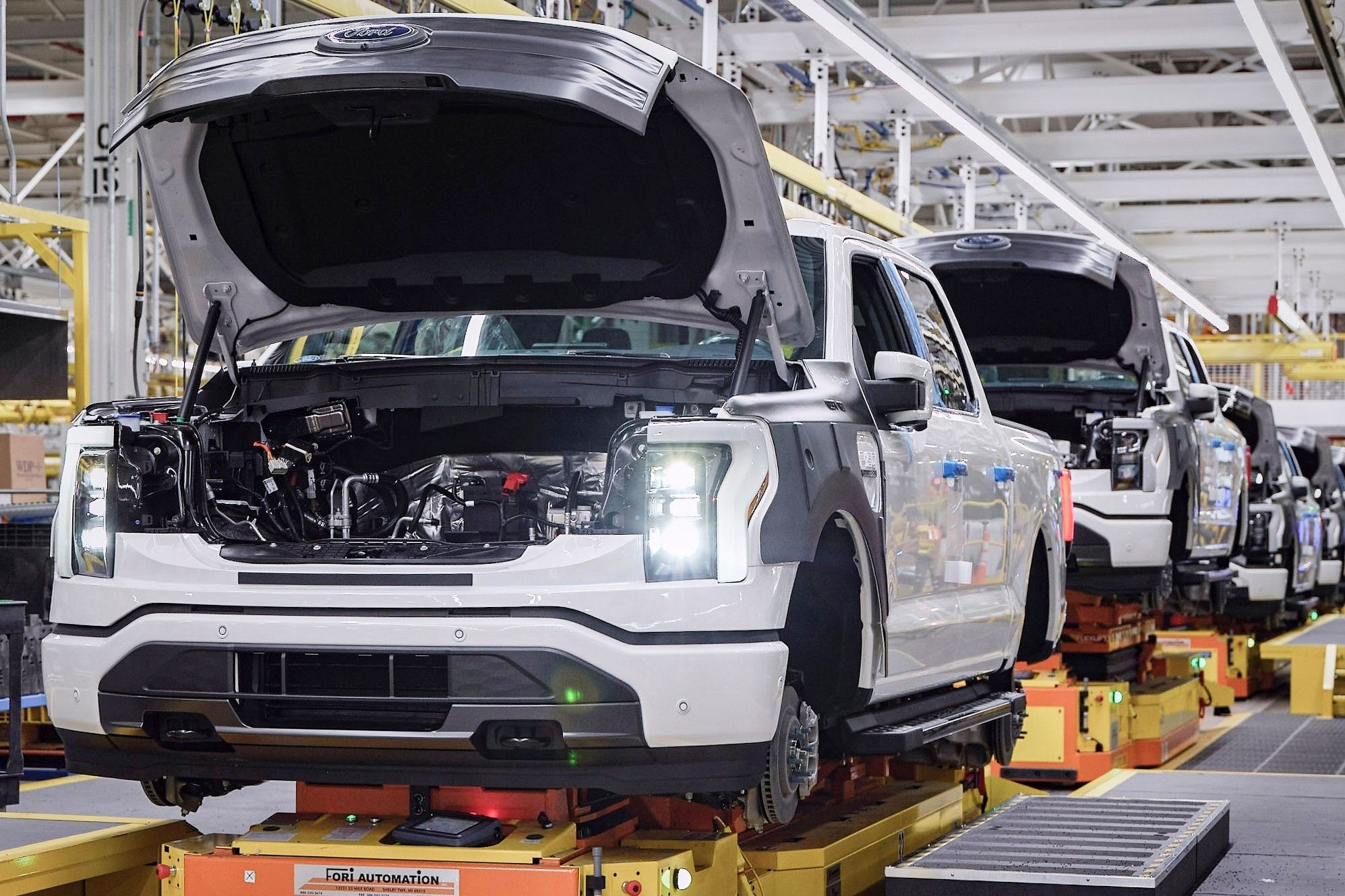 Ford F-150 Lightning Pickup Truck Production Cut Over Tanking Sales