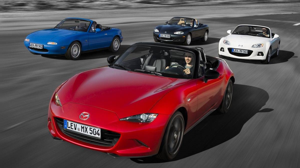 Ranking Every Mazda MX-5 Miata Generation From Worst To Best