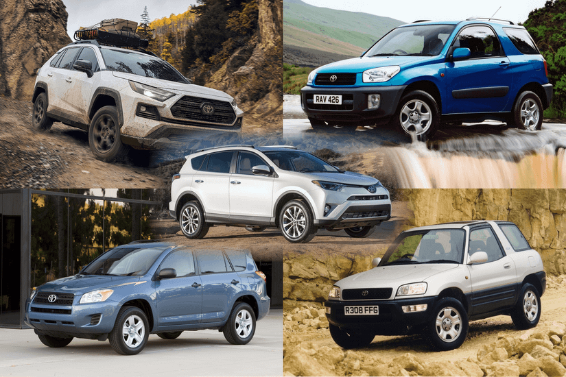 Ranking Every Toyota RAV4 Generation From Worst To Best