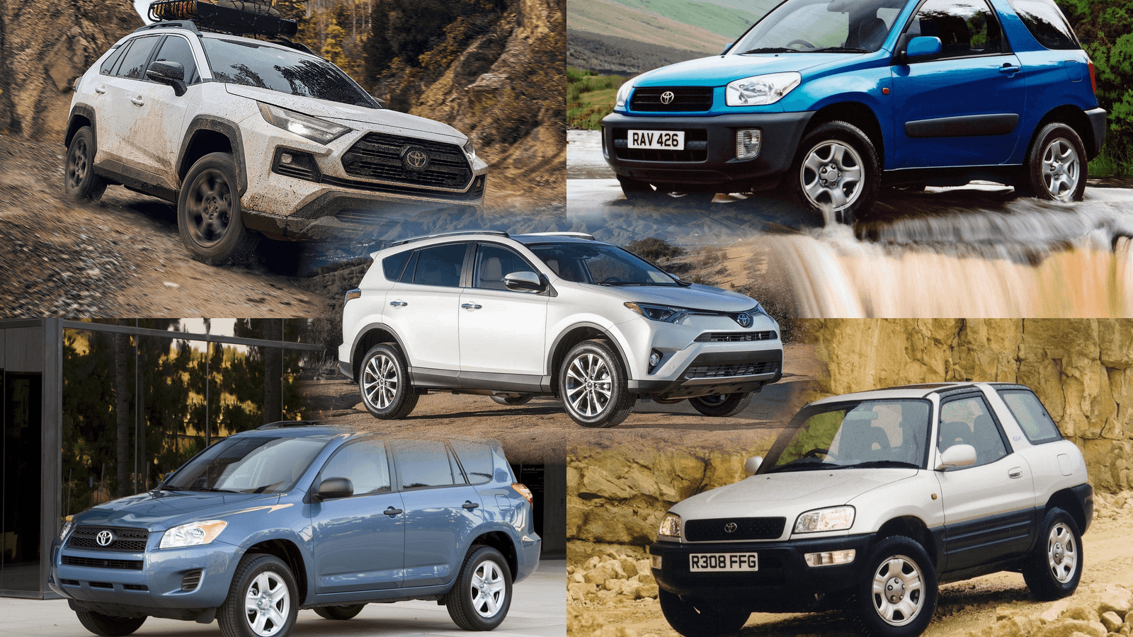 Ranking Every Toyota RAV4 Generation From Worst To Best