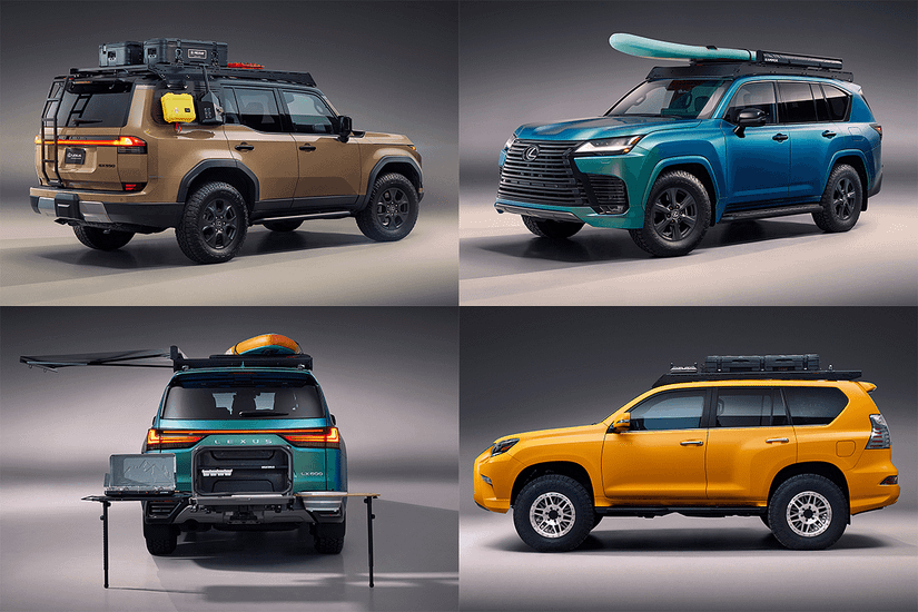 Lexus LX And GX Custom Offroad Builds Head To SEMA 2023