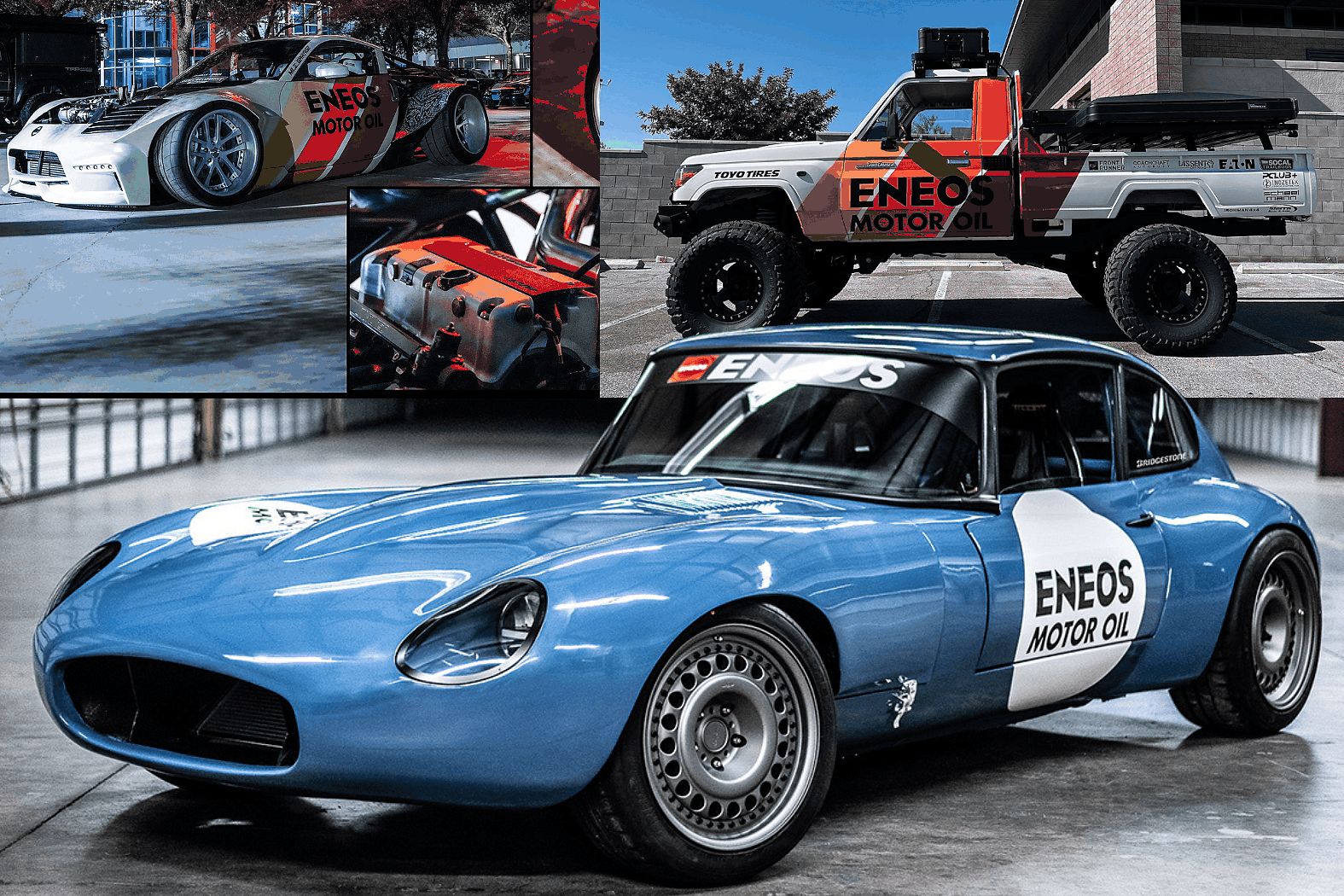 Eneos Unleashes Three Awesome Frankenstein Cars At SEMA