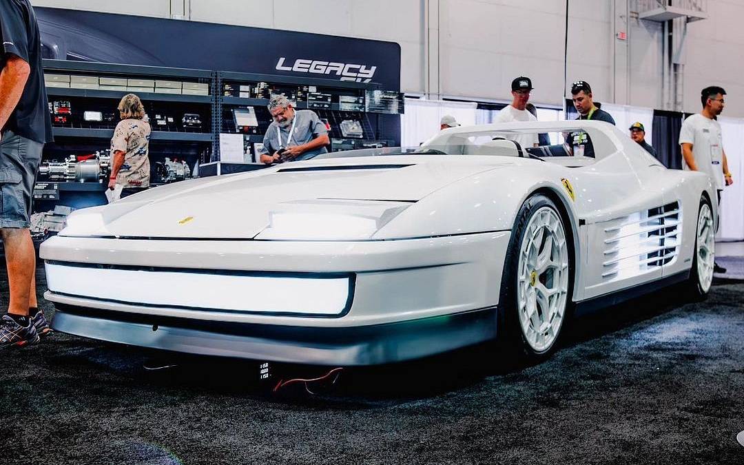 Gas Monkey Garage Arrives At SEMA With A Controversial Ferrari Testarossa