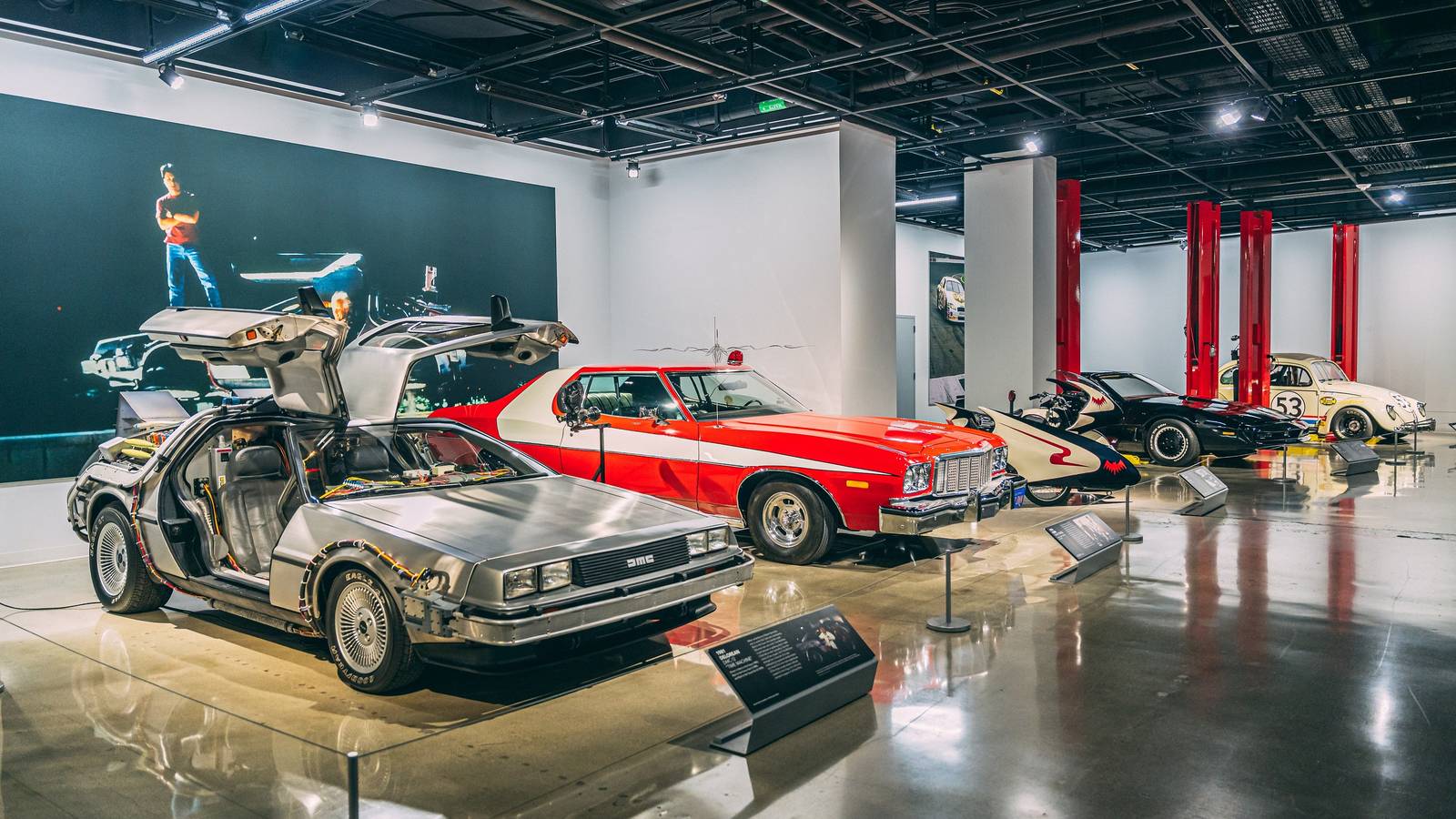 Hollywood's Most Iconic Movie Cars Shown At Petersen Museum