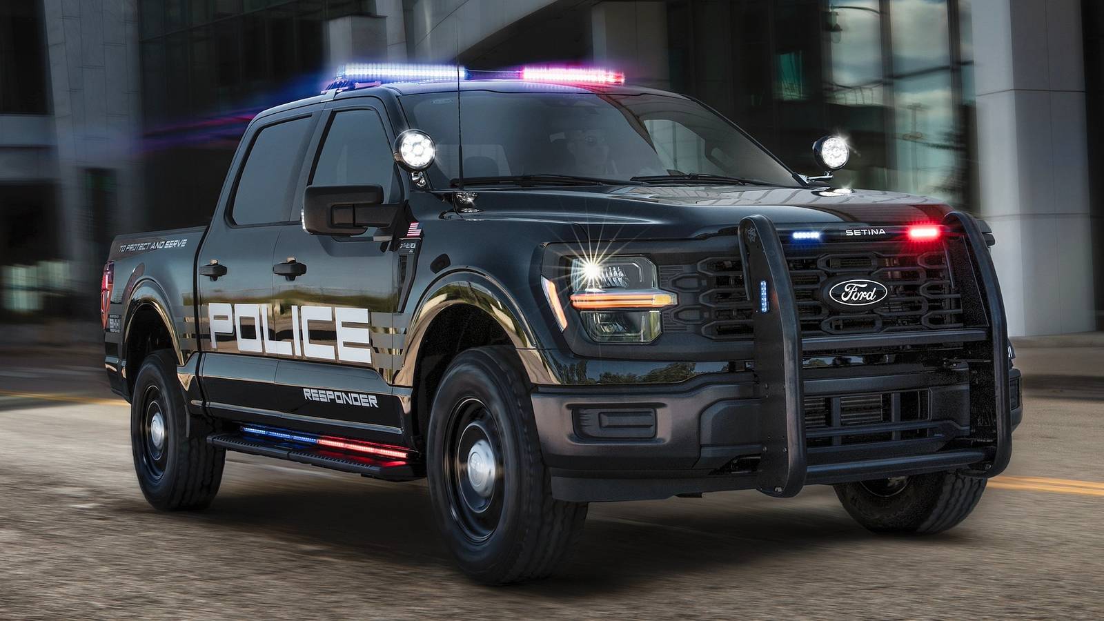 2024 Ford F-150 Police Responder Gets Loads Of New Standard Features