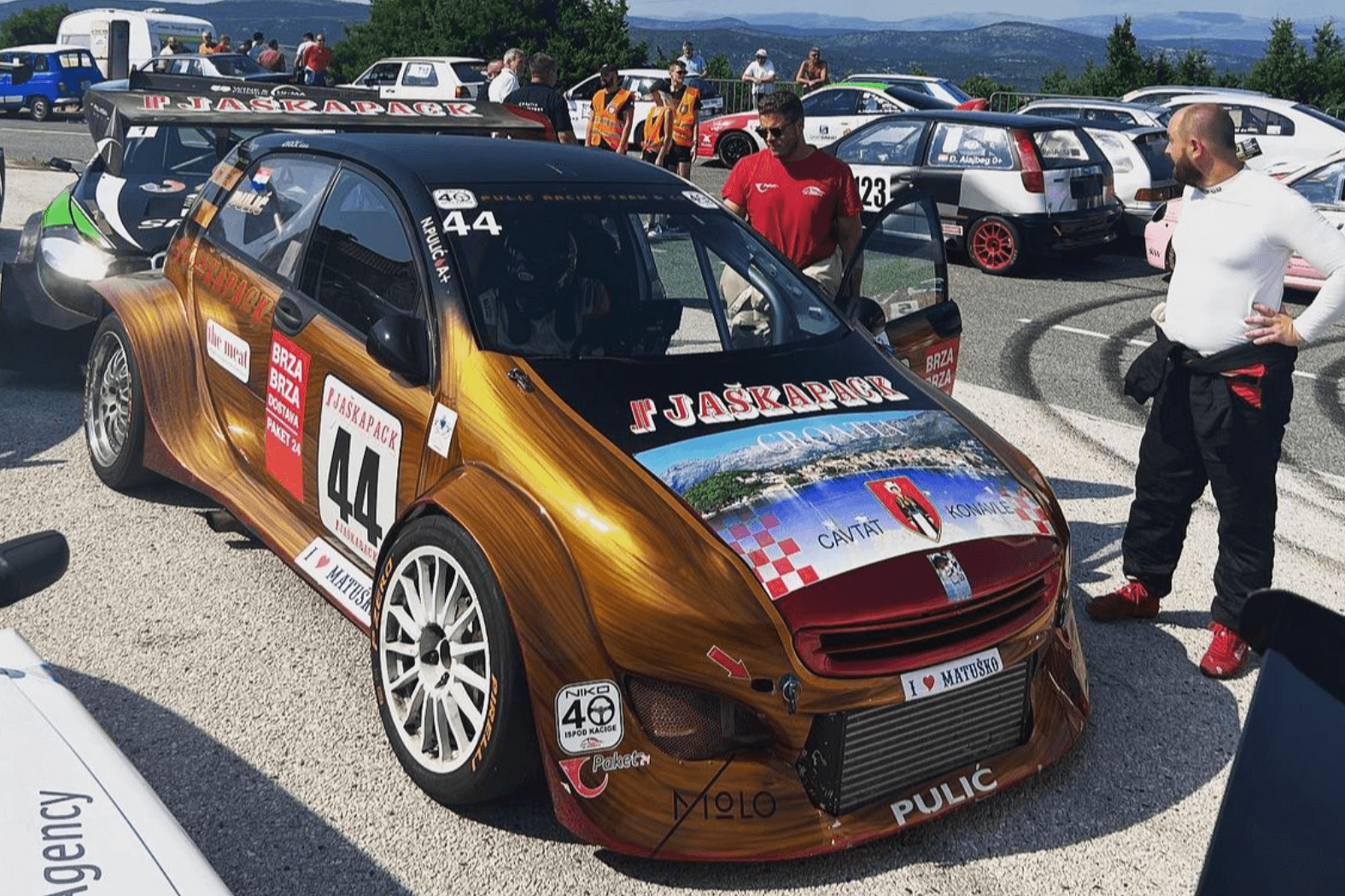 Smart ForFour Rally Car Powered By 500-HP Mercedes Four-Pot