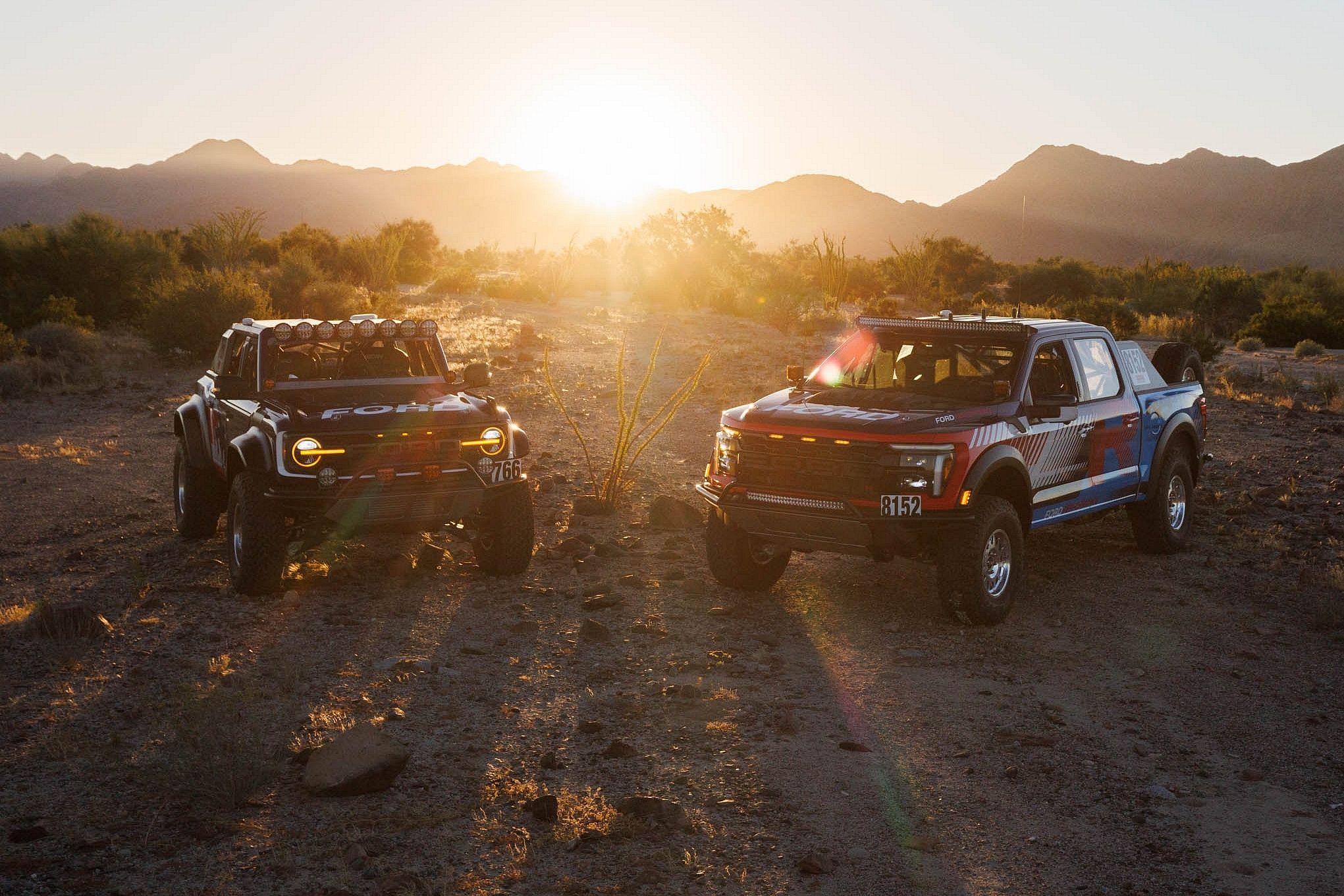 Ford Bronco Raptor Joins F-150 Raptor R At Baja 1000