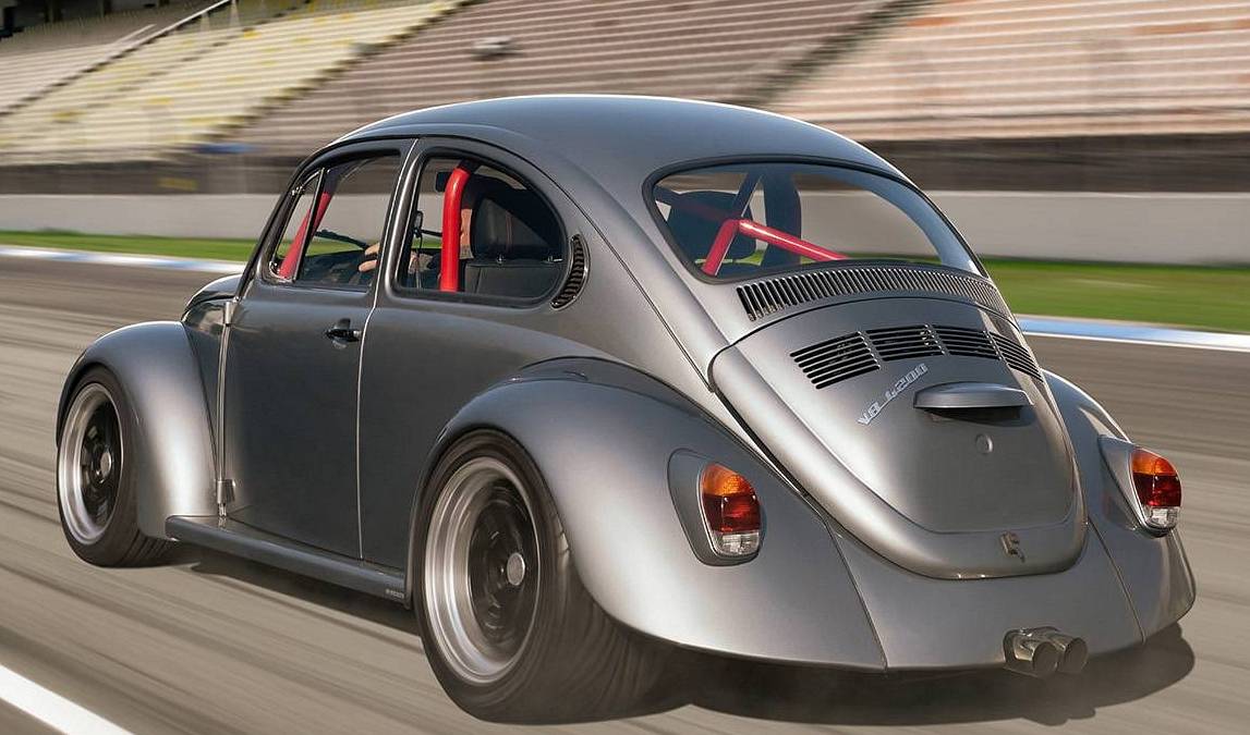 V8-Swapped Classic VW Beetles Turn The People's Car Into A Monster Bug
