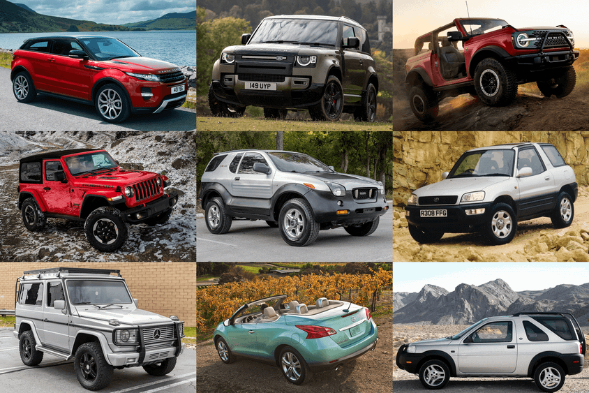 There Are Only 3 SUVs With Removable Hardtops Left In America