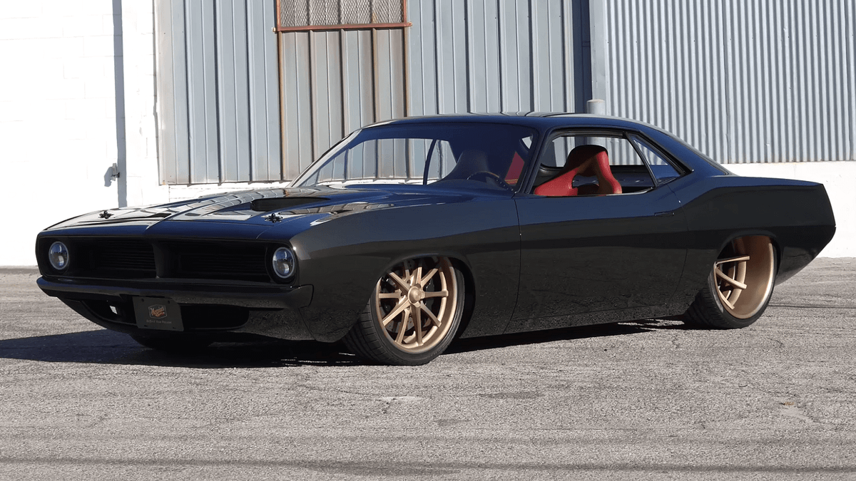 1970 Plymouth Barracuda "Notorious" Packs A 900-HP NASCAR Engine