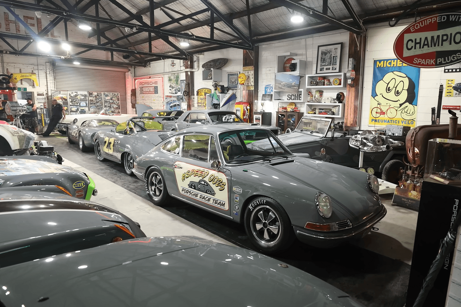 Unique Porsche Collection Features Cars All Wearing The Same Color