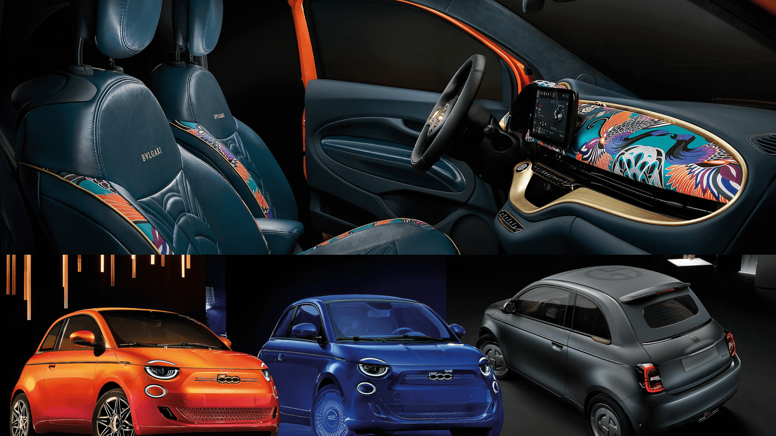 Designer Fiat 500e Trio From Iconic Fashion Designers Will Fetch A Fortune