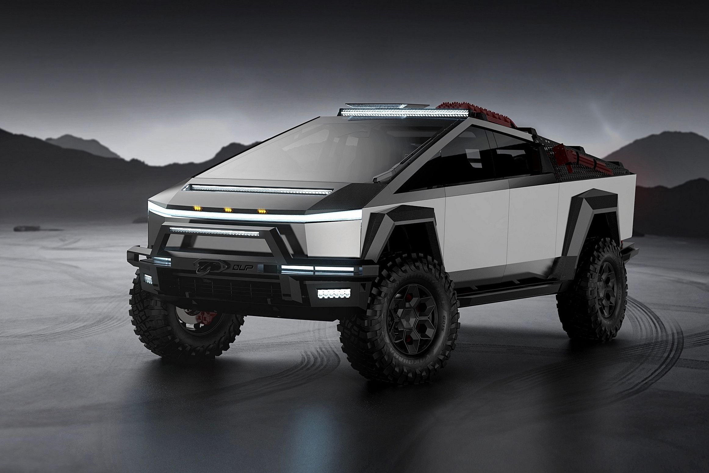 Tesla Cybertruck Already Has Aftermarket Kits For Better Offroad ...