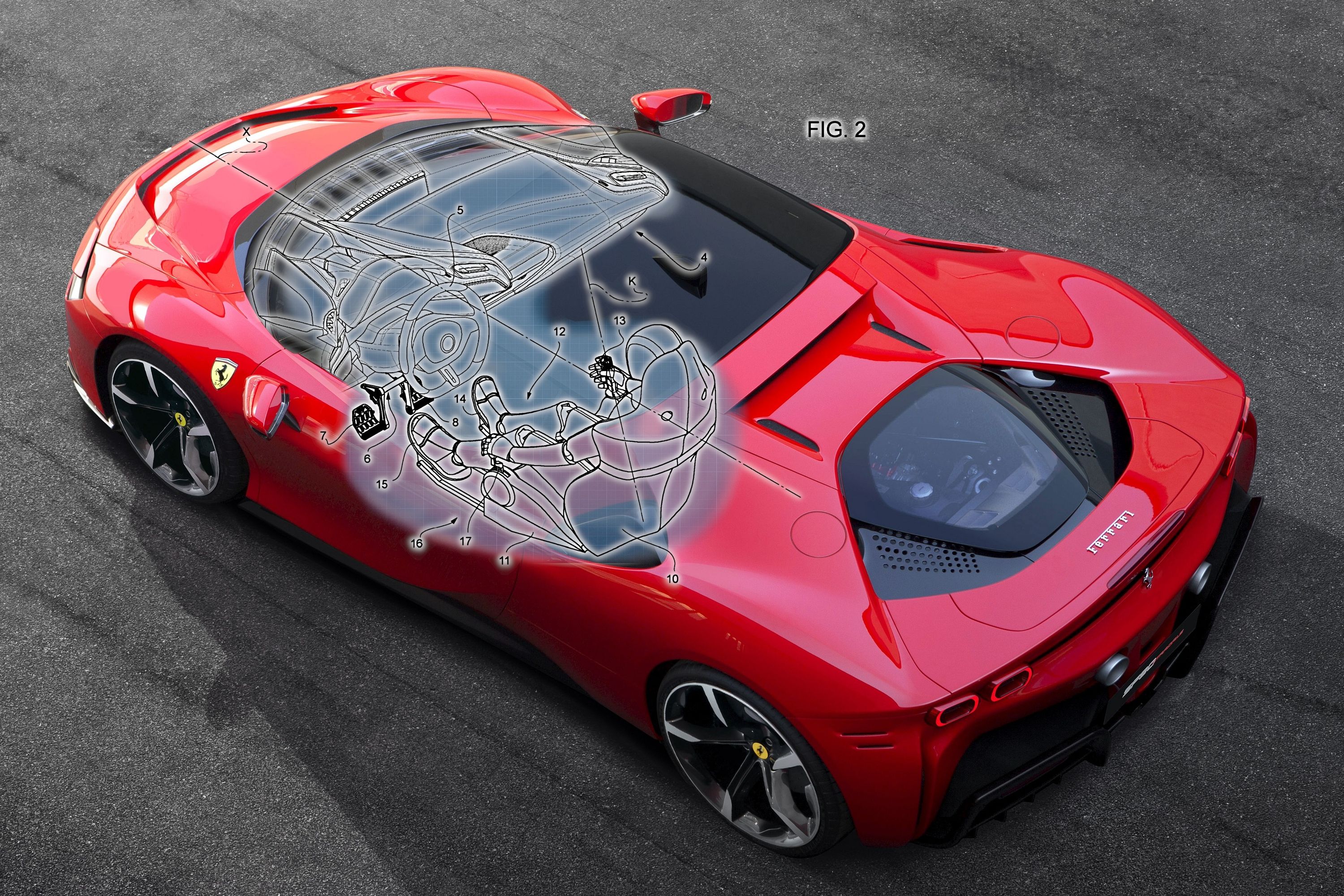 Ferrari Develops New Joystick Controls For Future Supercars
