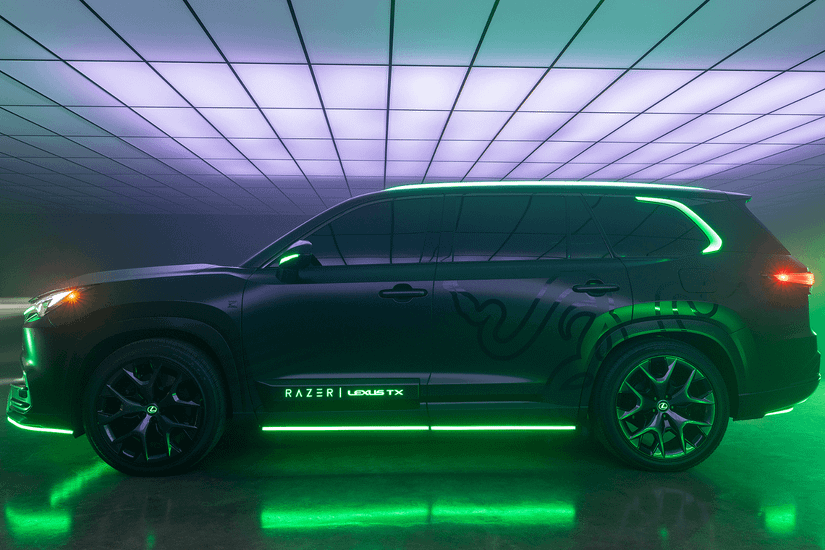 Lexus TX Transforms Into Gaming Station On Wheels