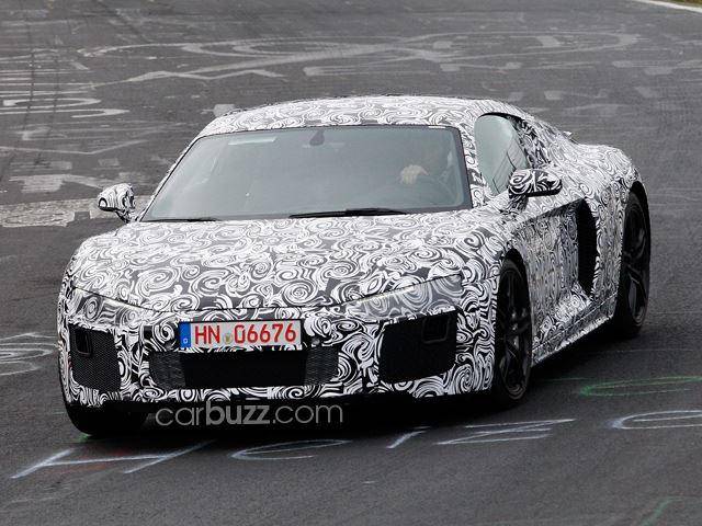 Next-Gen Audi R8 Caught Testing at the Ring