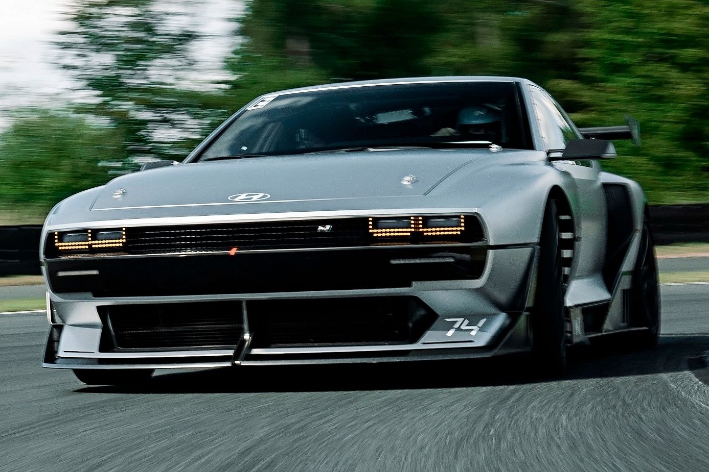 Hyundai N Vision 74 Reportedly Set To Become Rare Special Edition With ...
