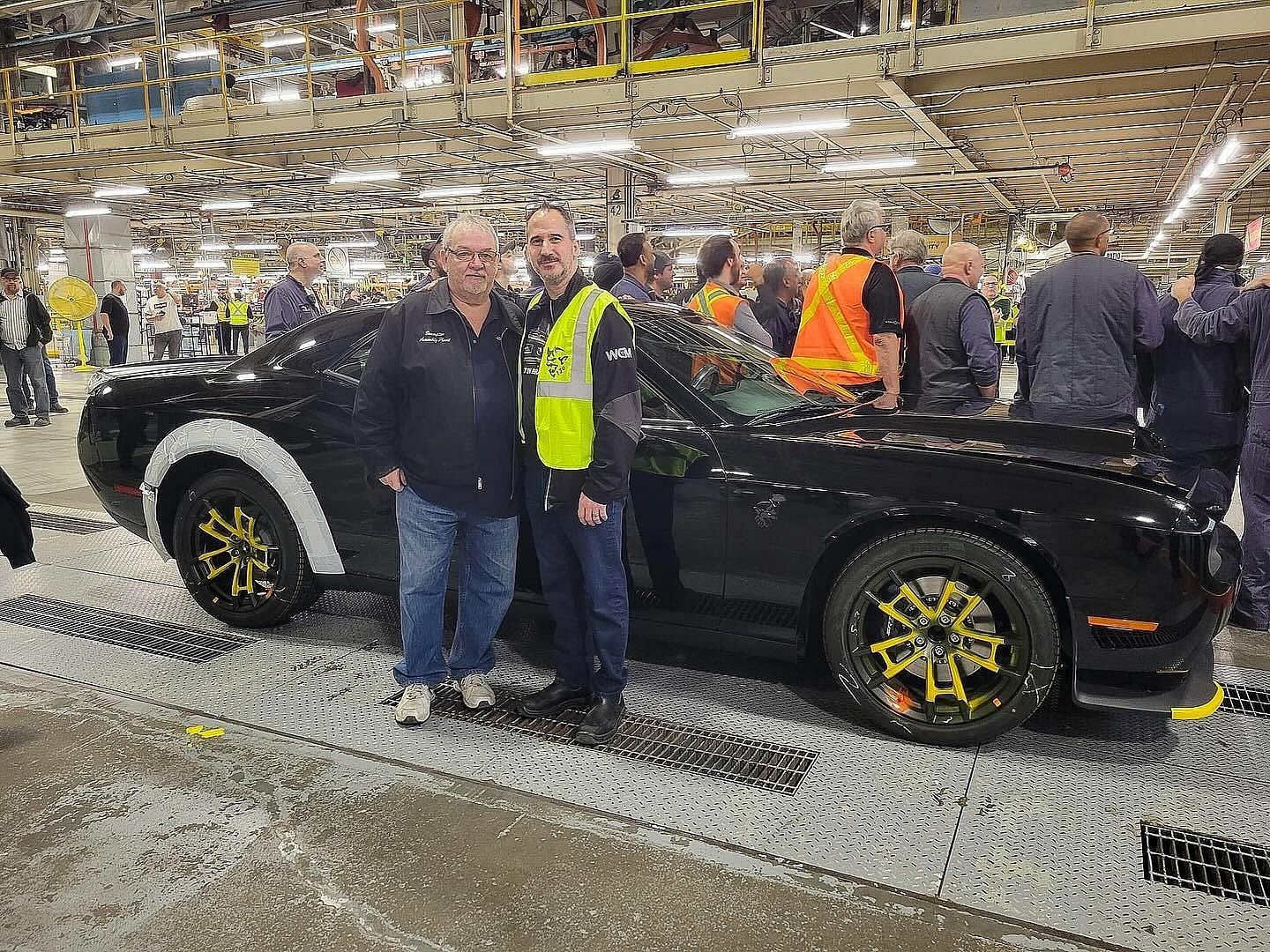 Final Dodge Challenger Rolls Off The Production Line