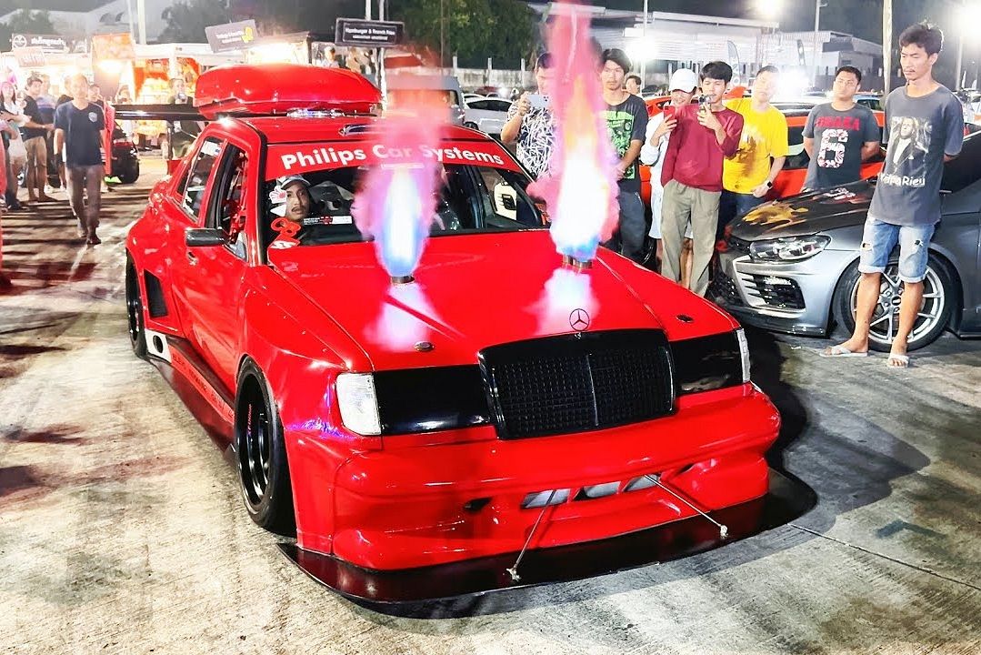 WATCH: Thailand's Biggest Car Festival Is Glorious Chaos