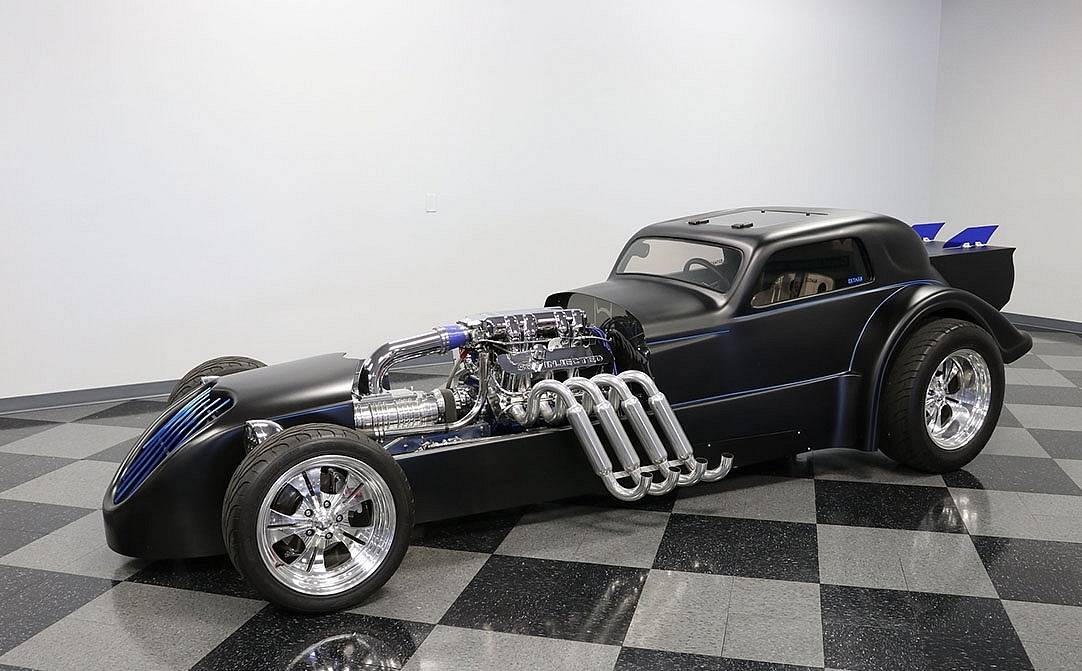 Stretched Custom 1948 Fiat 500 Is Both Batmobile And Hot Rod