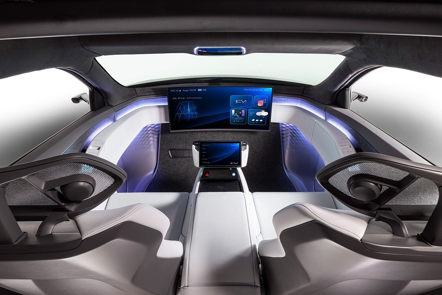 Chinese Automotive Supplier Makes CES Debut With High-Tech EV Interior ...