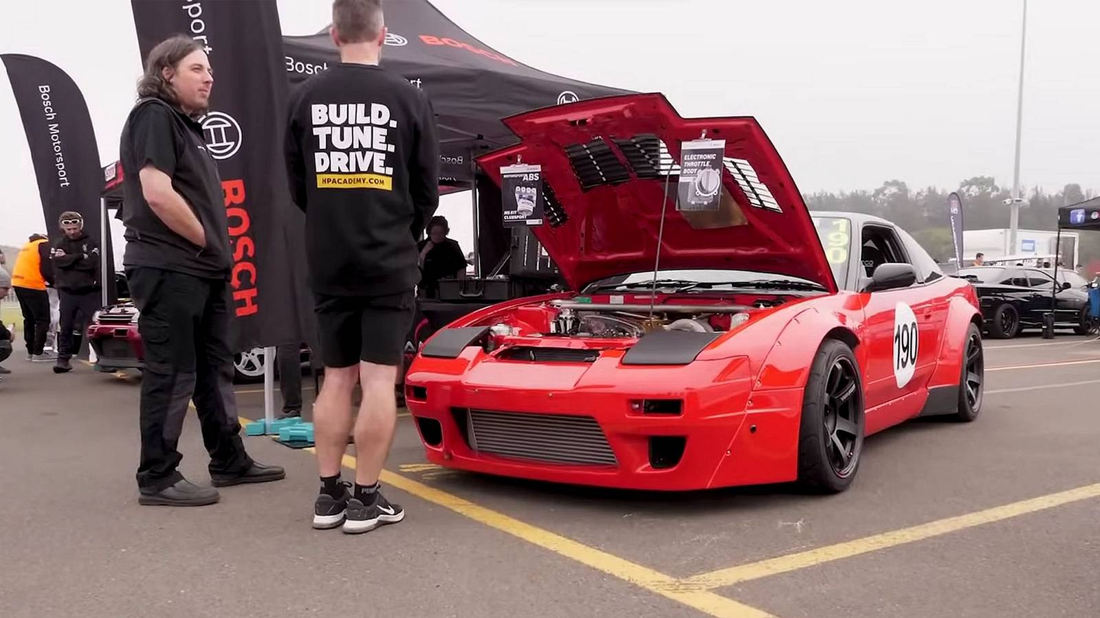 Nissan 180SX With Skyline GT-R's RB26 Is A 900-HP Monster