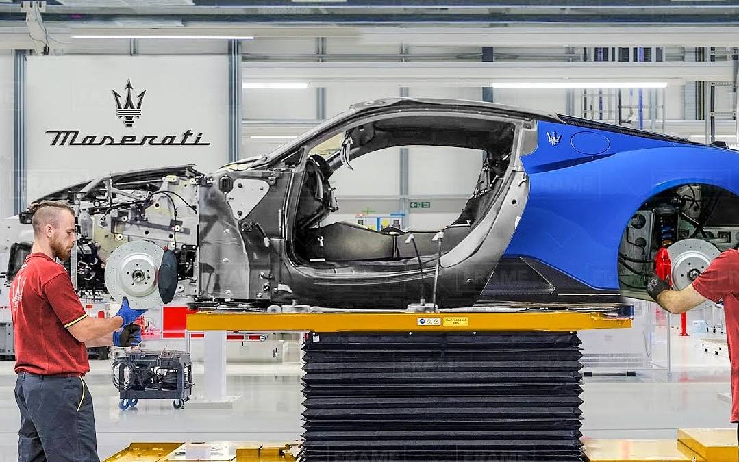Watch The Maserati MC20 Being Produced In-House In Italy
