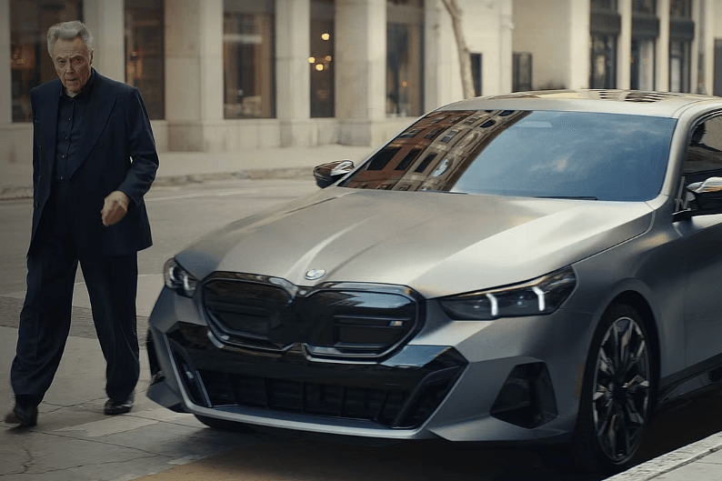 BMW Teases Super Bowl Ad With A Confused Christopher Walken